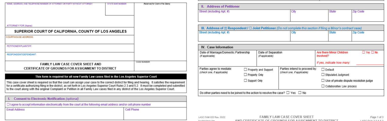 How the Domestic Violence Restraining Order (DVRO) Court Forms are ...