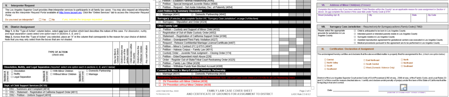 How the Domestic Violence Restraining Order (DVRO) Court Forms are ...