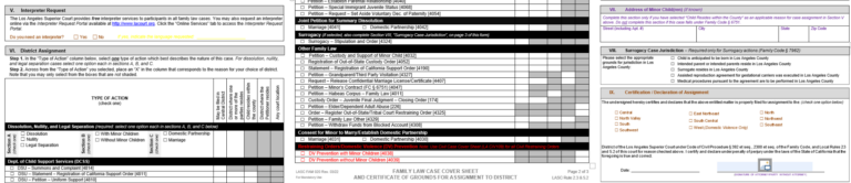 How the Domestic Violence Restraining Order (DVRO) Court Forms are ...