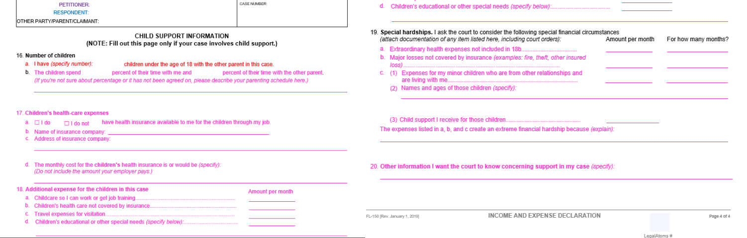 How the Domestic Violence Restraining Order (DVRO) Court Forms are ...