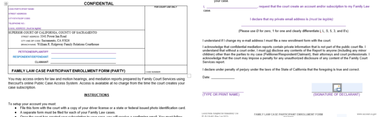 How the Domestic Violence Restraining Order (DVRO) Court Forms are ...