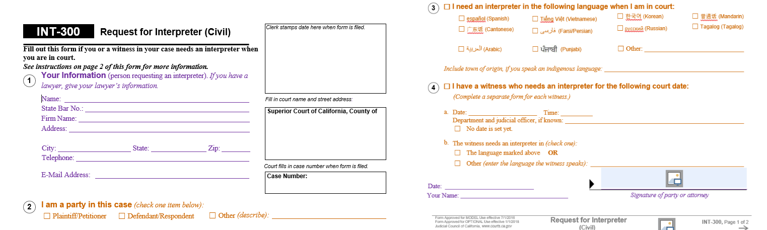 How the Domestic Violence Restraining Order (DVRO) Court Forms are ...