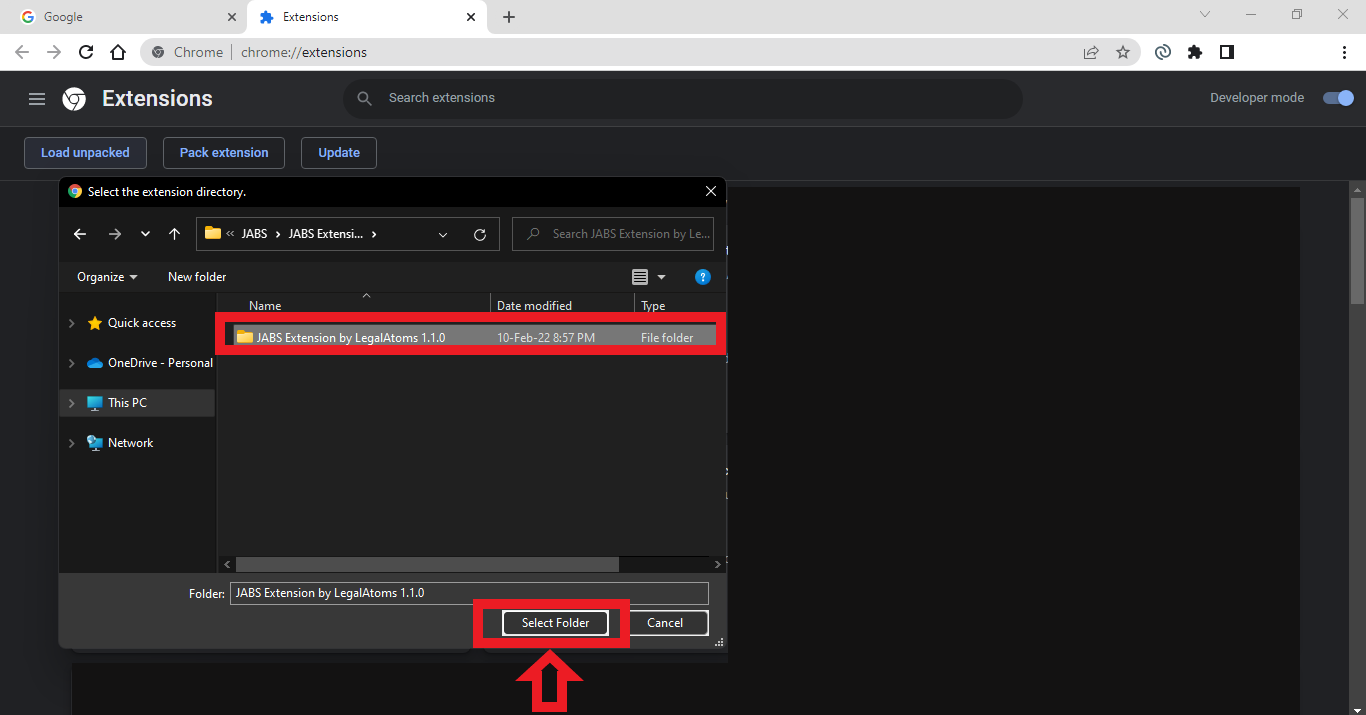User Guide to Install and Run Browser Extensions | LegalAtoms