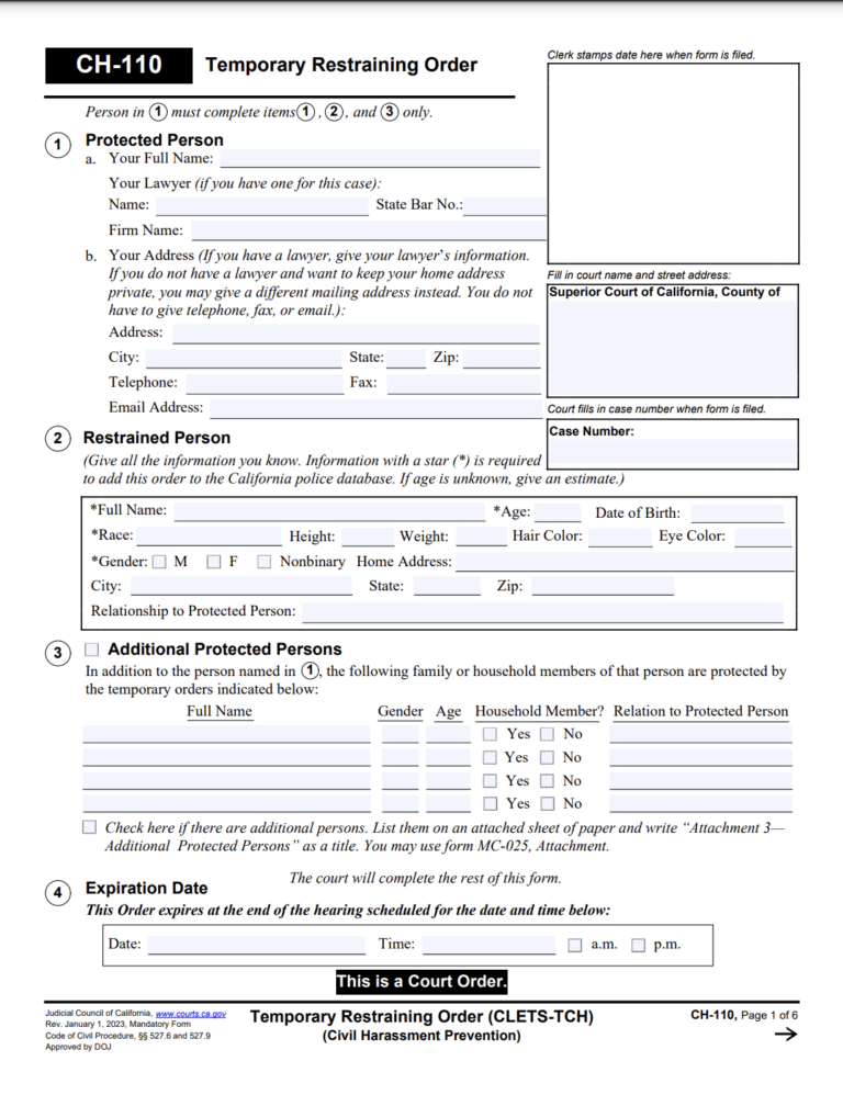 When does a restraining order actually take effect after it’s been ...