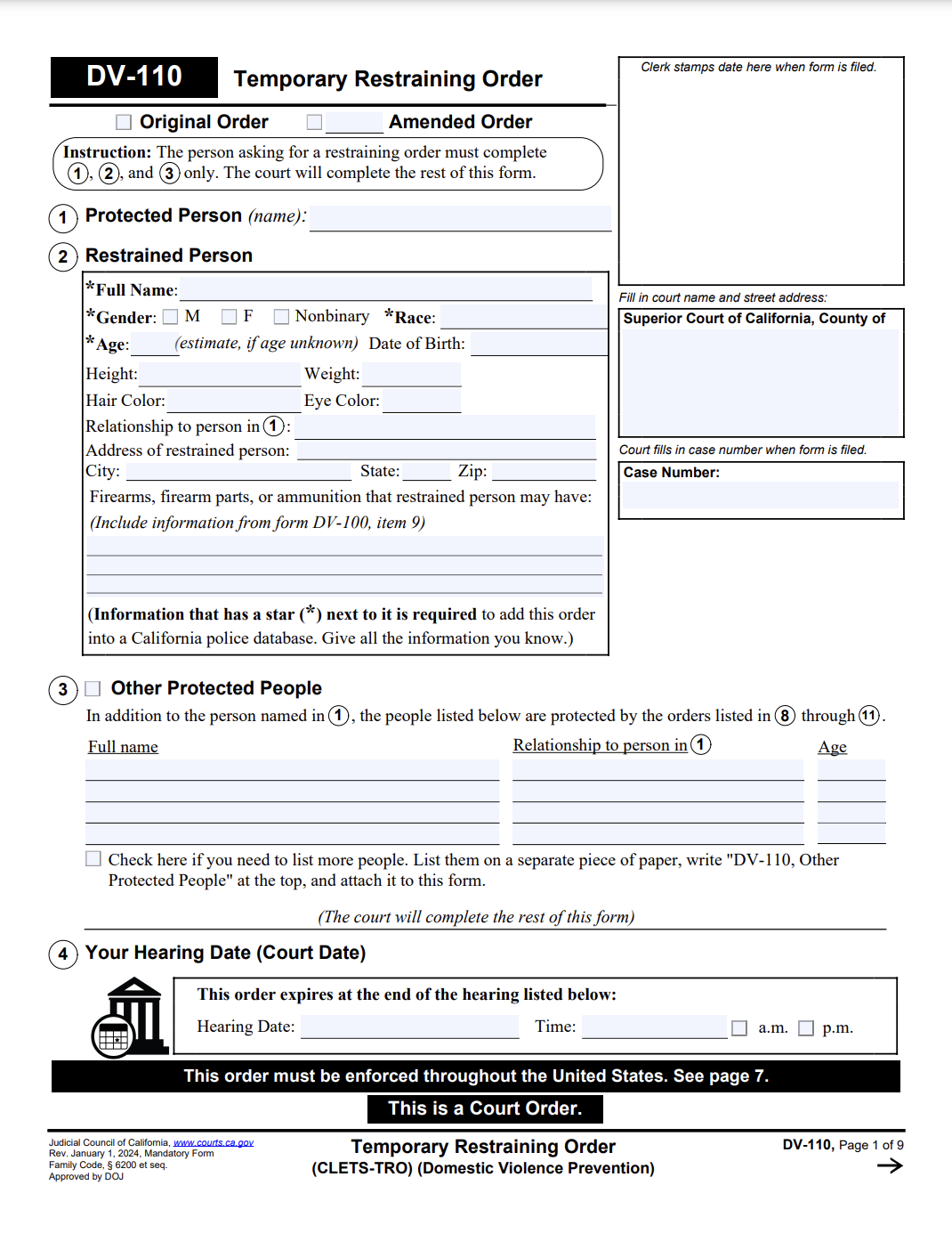 When does a restraining order actually take effect after it’s been ...