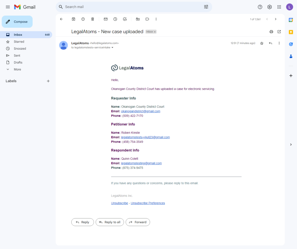 Creating a case using PDF documents | LegalAtoms