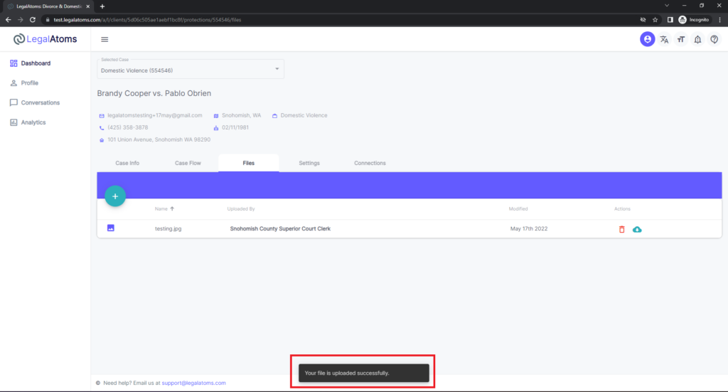 How to upload manual files | LegalAtoms