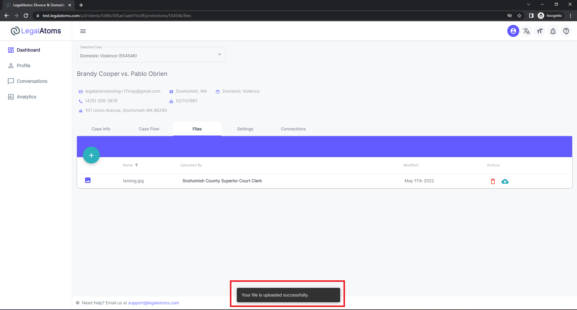 How to upload manual files | LegalAtoms