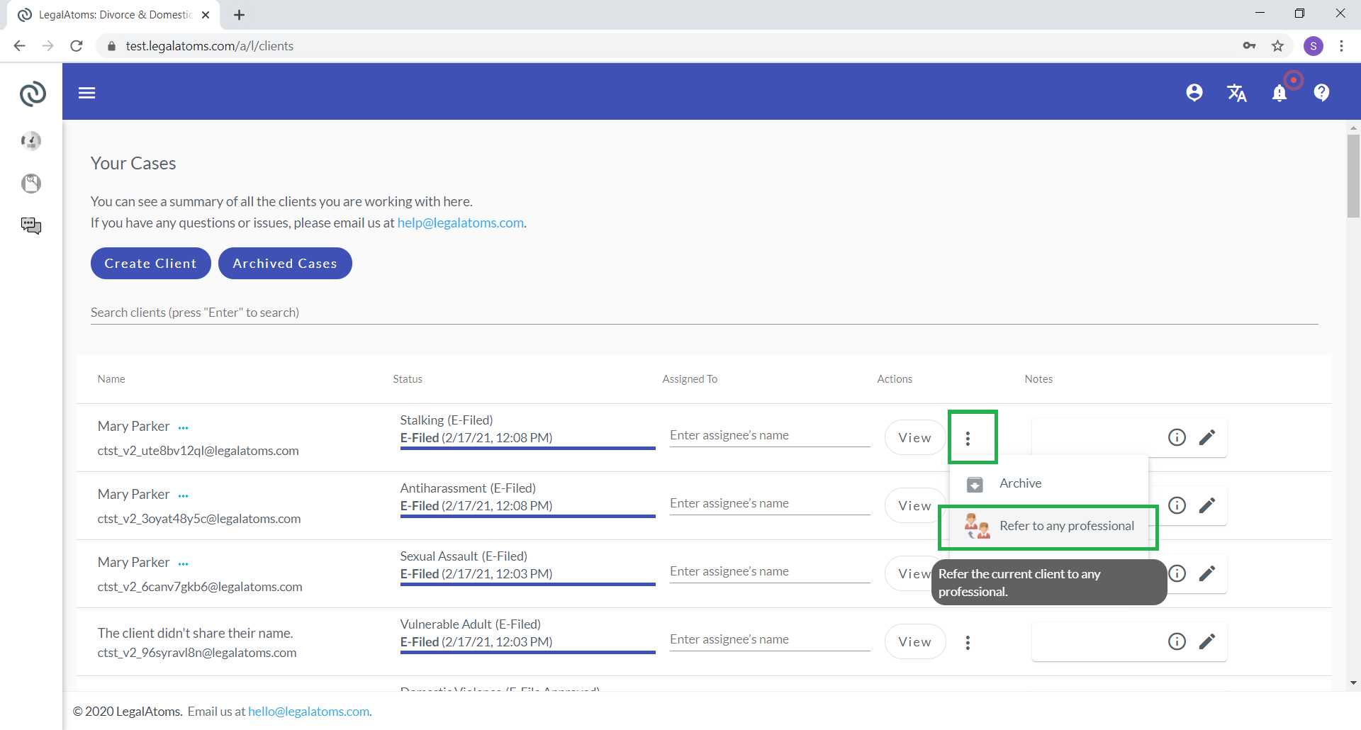 How to share a case with King County Protection Order Advocacy Program ...